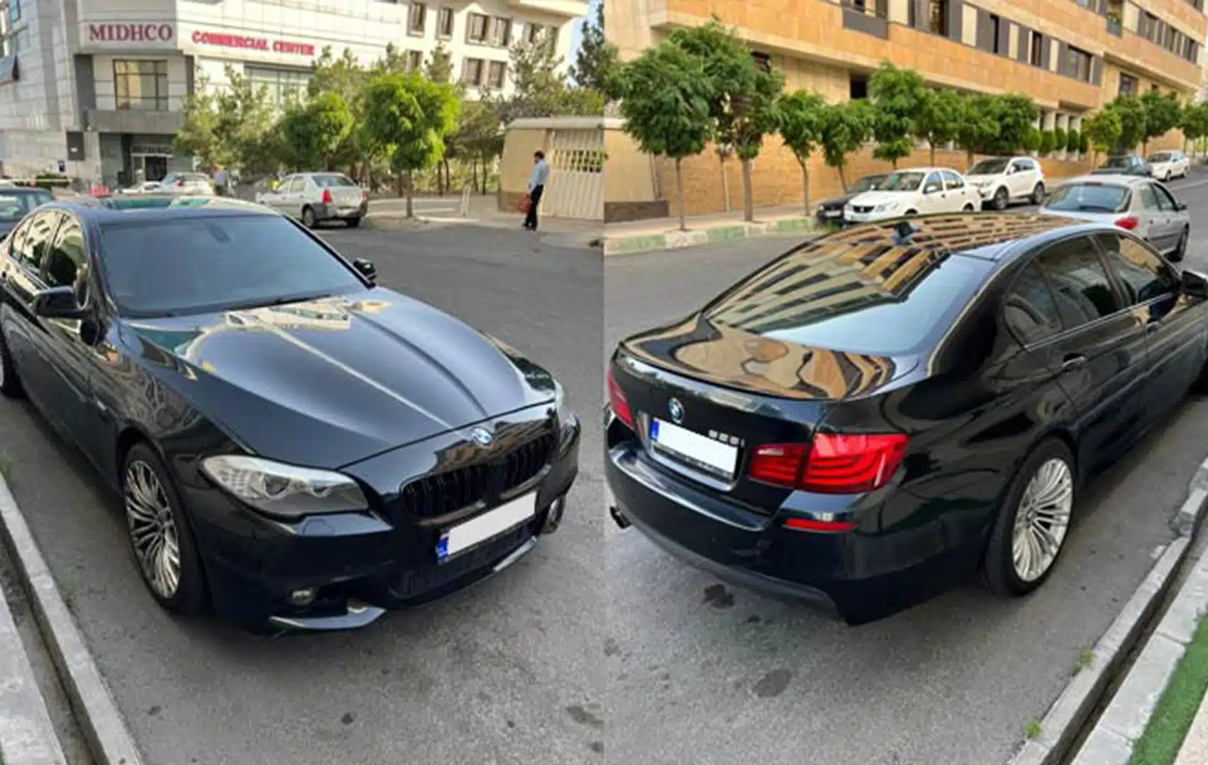 BMW 528i wedding car rental in Iran | price and conditions