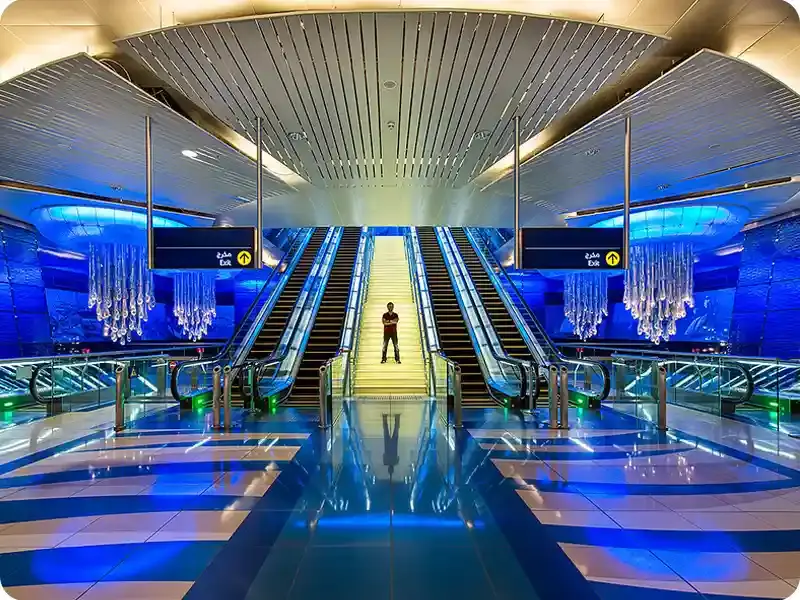 Dubai Metro Map And Information